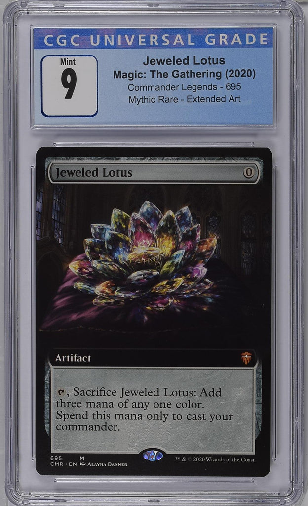 2020 Magic: The Gathering Commander Legends Jeweled Lotus 695 Extended